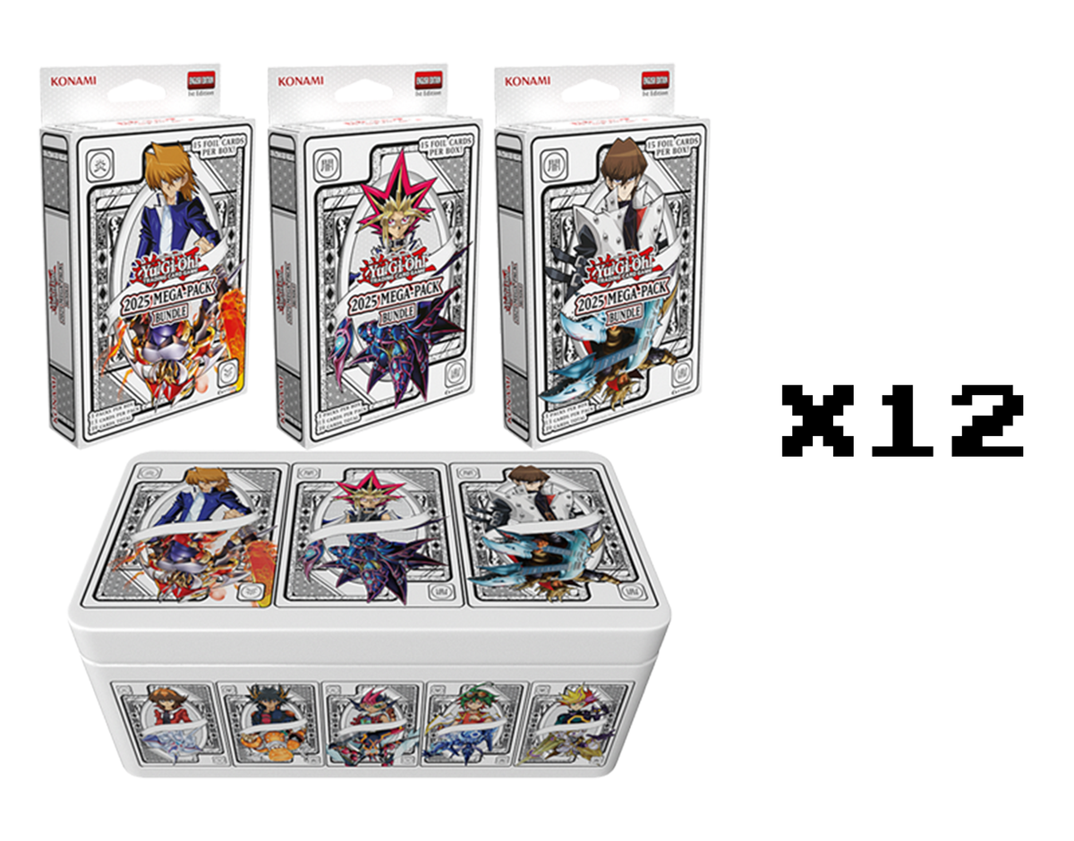 Yu-Gi-Oh! - Mega Pack Bundle Tuckbox 2025 (12 Count) – TGC