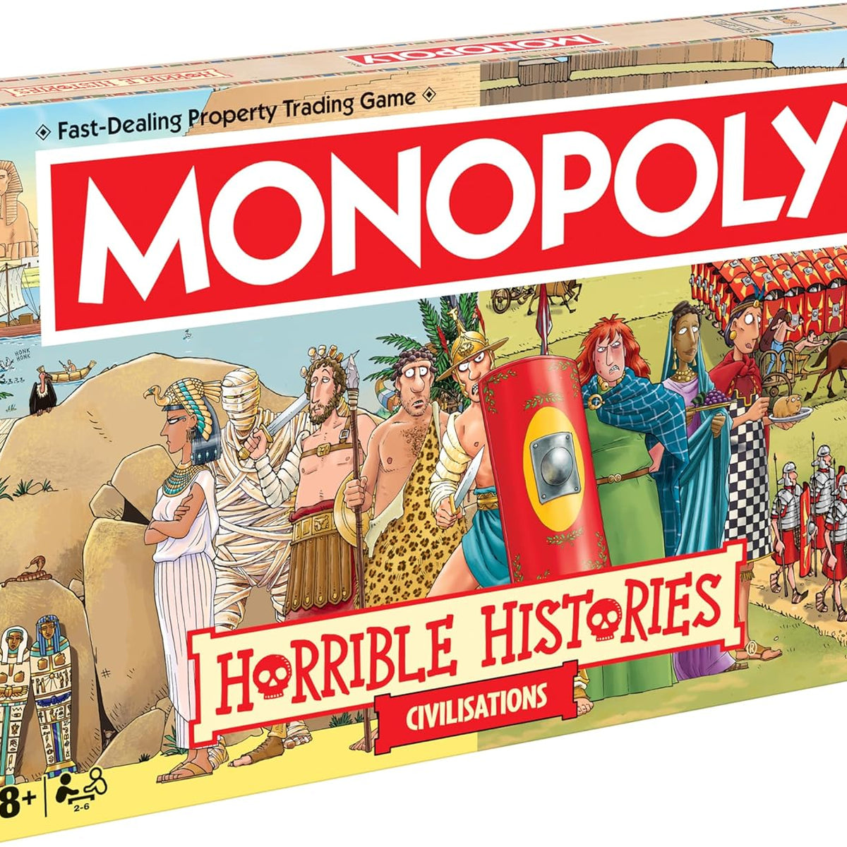 Monopoly Horrible Histories Ancient Civilizations Board Game – TGC ...