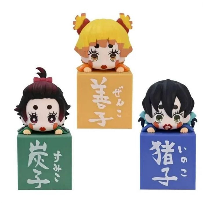 Demon Slayer: Kimetsu No Yaiba - Sumiko, Zenko, & Inoko Hikkake 4" Fig ...