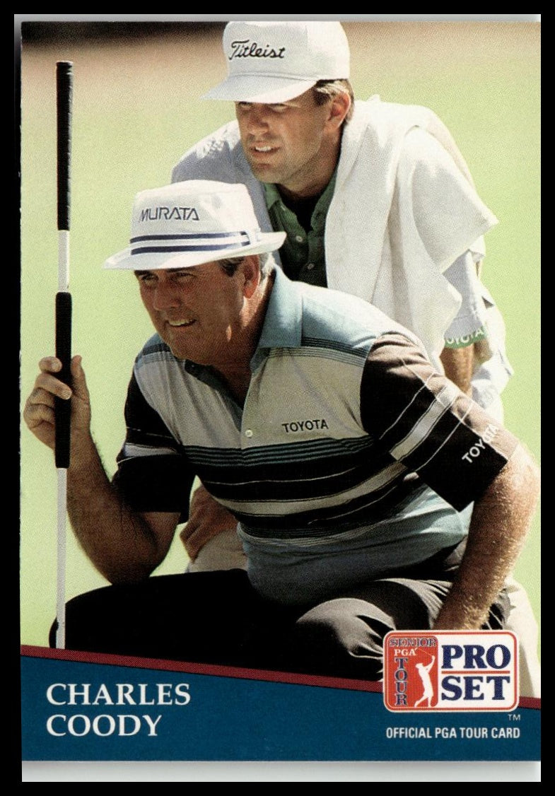 Golf Singles 1991 Pro Set PGA Tour [243 Charles Coody – TGC