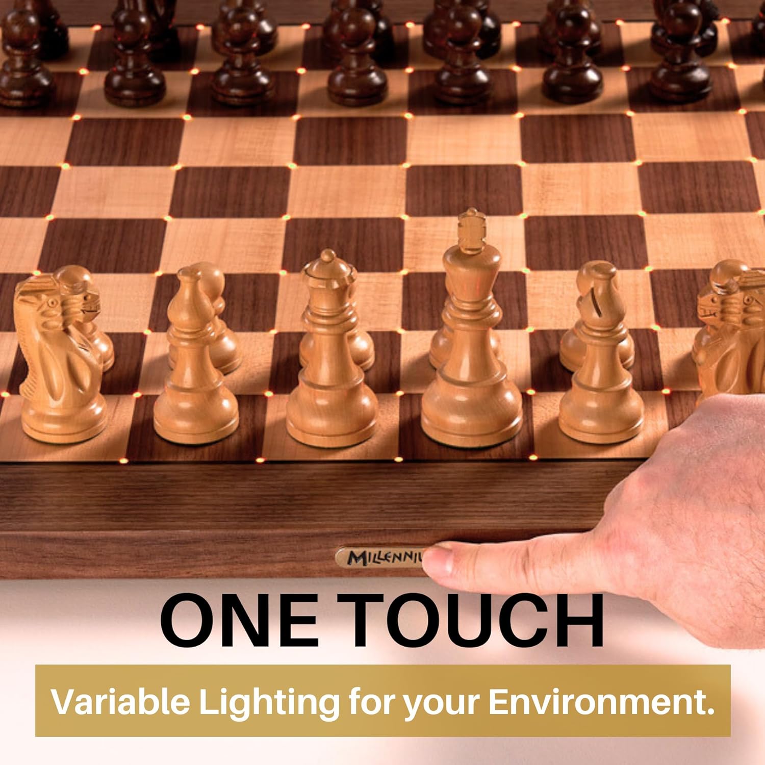 Millennium Supreme Tournament 55 Eboard with ChessLink (M851) – TGC ...