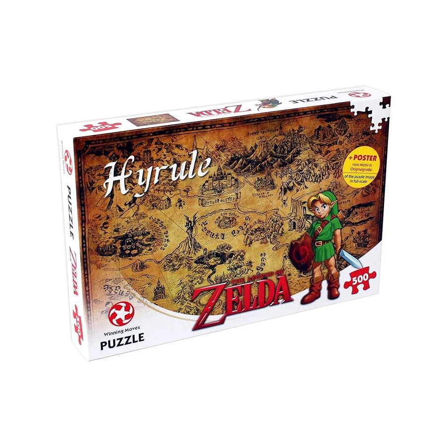 Winning Moves Legend of Zelda Hyrule Field Jigsaw Puzzle – TGC