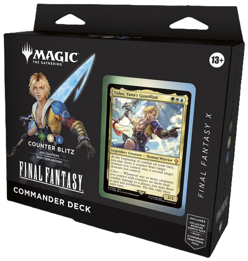 Magic: The Gathering - Final Fantasy Commander Deck Counter Blitz – TGC ...