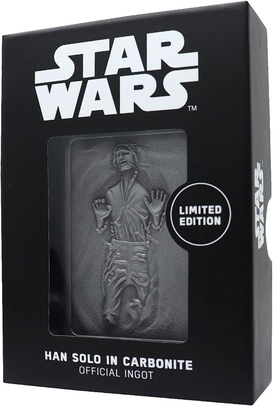 Star Wars K-001 Han Solo in Carbonite Limited Edition Metal Collectibl ...