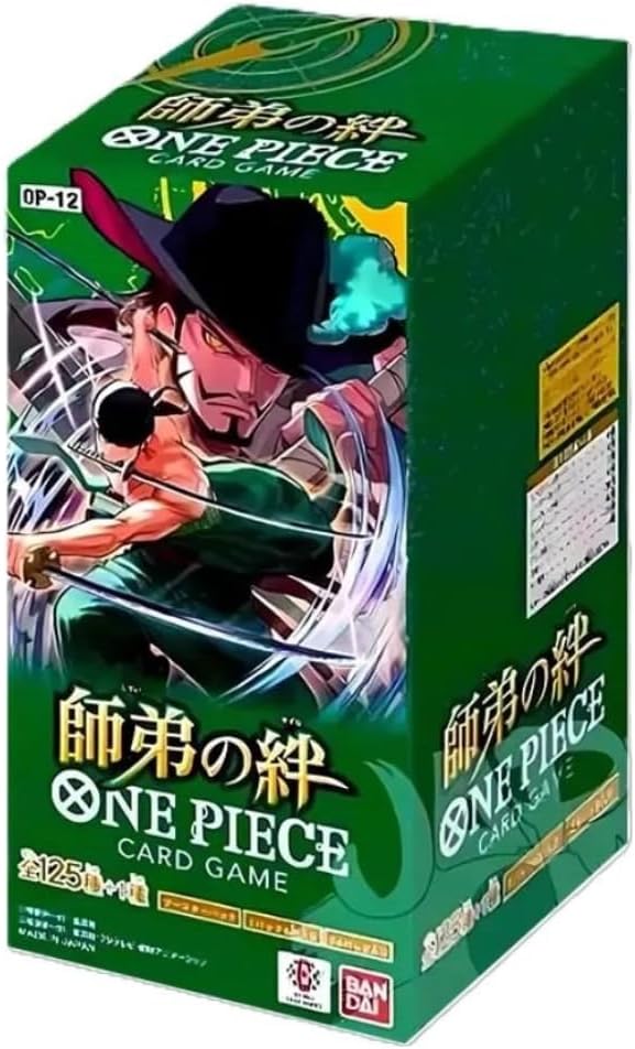 One Piece TCG (OP-12) LEGACY OF THE MASTER - Booster Box 24 Packs - JP ...